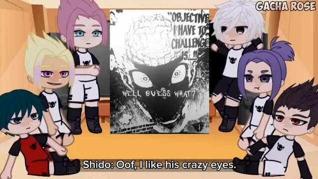 Blue Lock React To Isagi Yoichi // Gacha Club - Смотреть онлайн в ...