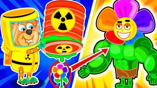 Lion Family | X-rays #20. Fairy Flower | Cartoon for Kids | VexTrex ...