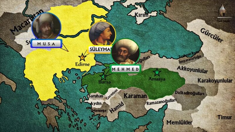 Osmanlı Devleti'nde Fetret Devri: Süleyman, İsa, Musa ve Mehmed Çelebi ...