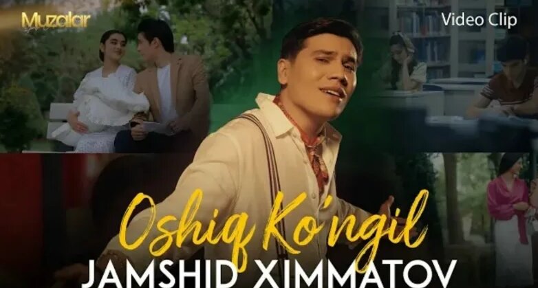 Jamshid Ximmatov - Oshiq ko'ngil (Video Clip) — Видео от ДУНЁ Юлдузлари ...