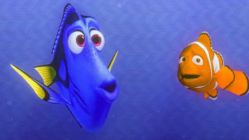 Dory Speaks Whale Scene - Finding NEMO (2003) Movie Clip - Смотреть ...