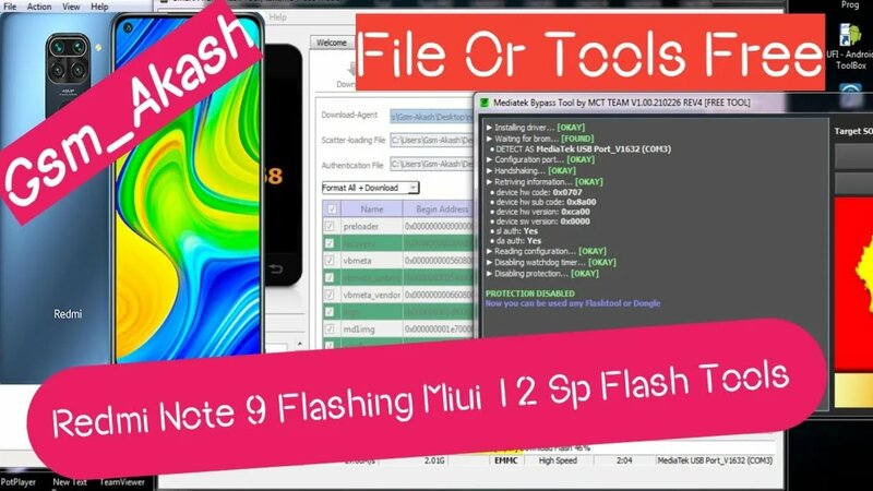 How To Flash Redmi Note 9 (merlin) With Free Sp Flash Tool-Redmi 10X 4G ...