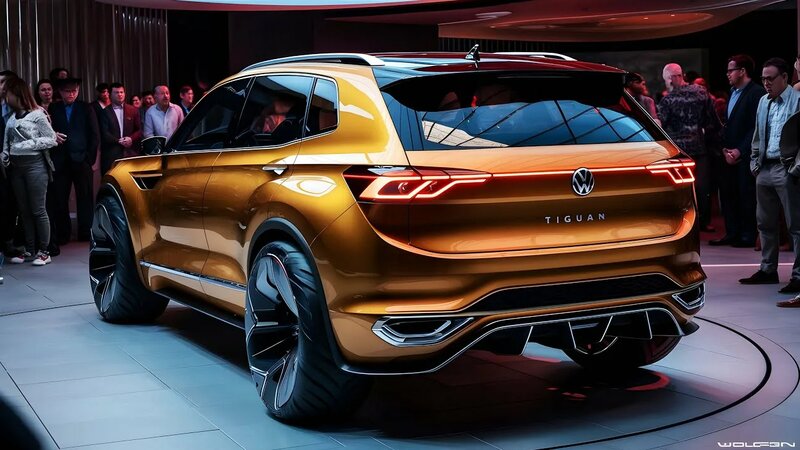 First Look of the Volkswagen Tiguan 2026 model in New Style # ...