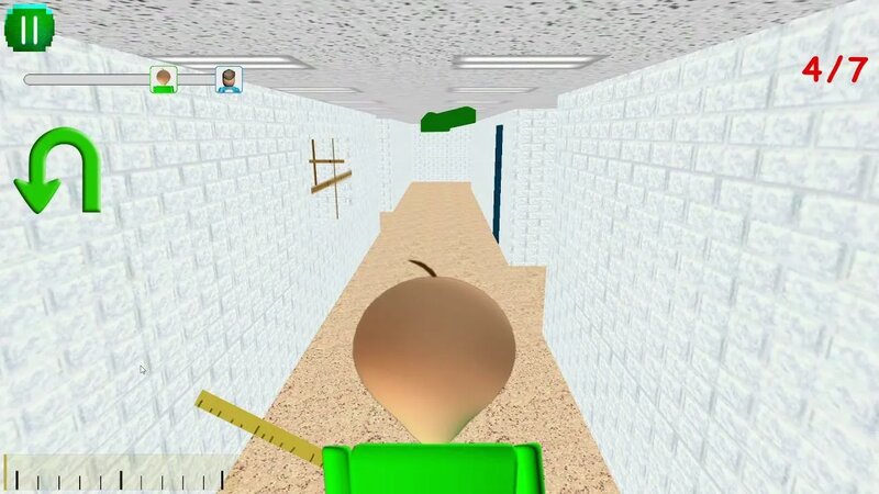 (HARD MODE) Player as Baldi! | Play For Angry Teacher - Yandex Video ...