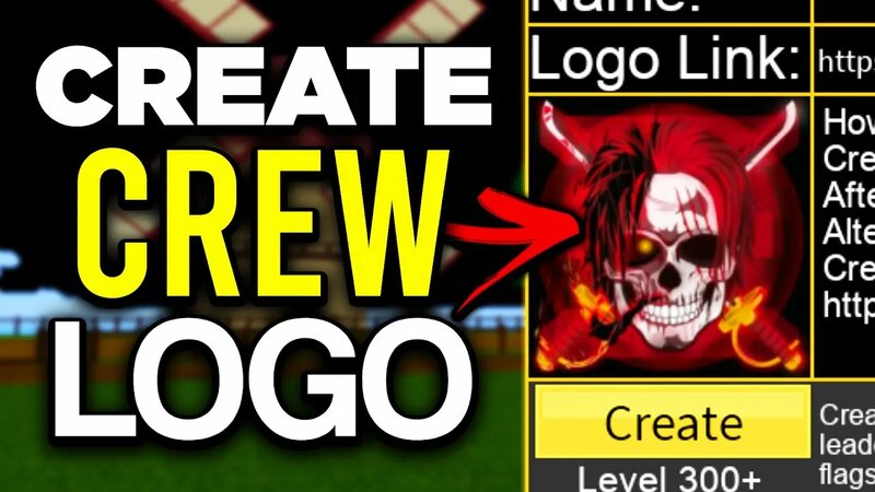 How to Create a Crew Logo in Blox Fruits (Get Decal Link) - 2024 ...