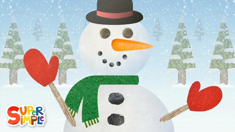 I'm A Little Snowman | Super Simple Songs | Winter Song For Kids ...