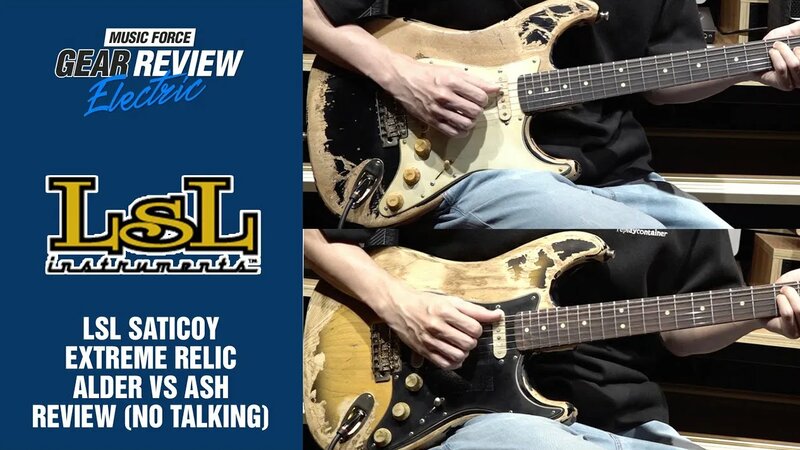 LSL Saticoy Extreme Relic Alder VS Ash Body Review (No Talking ...