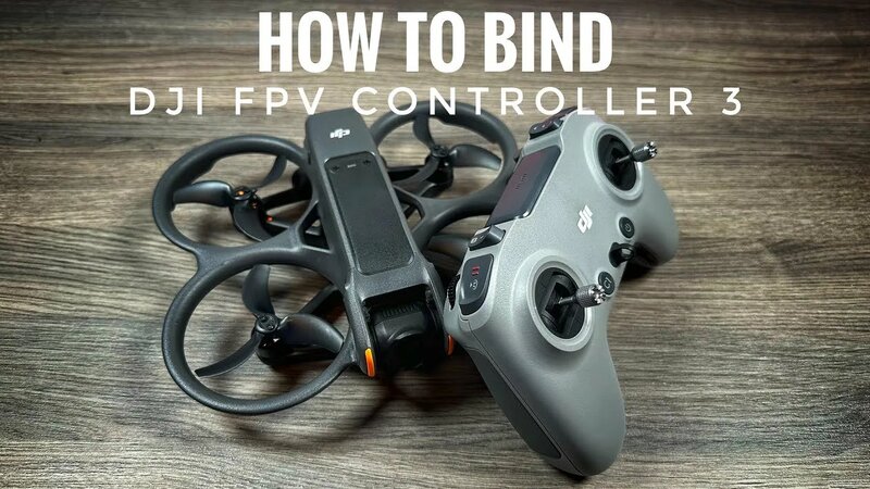 How To Bind DJI FPV Controller 3 to DJI Avata 2 and Set Manual Mode ...