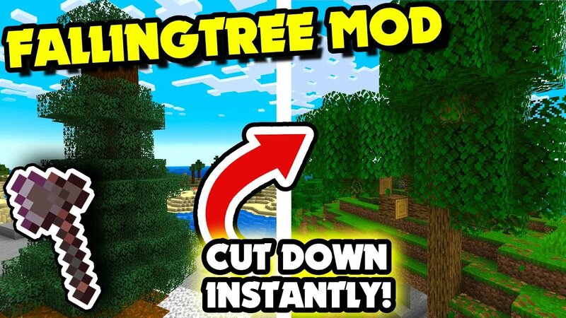 Instant Tree Cutting! | FallingTree Mod | Minecraft 1.21.5+ Java Mod ...