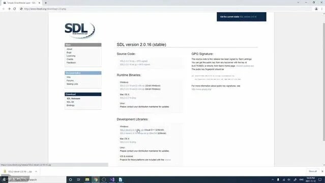Quick Easy Setup: Visual Studio SDL2 C++ Windows - Смотреть онлайн в ...