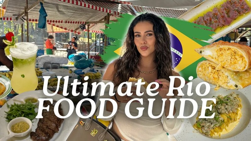 RIO FOOD TOUR! Street Food, Restaurants and Bars to visit in Rio De ...