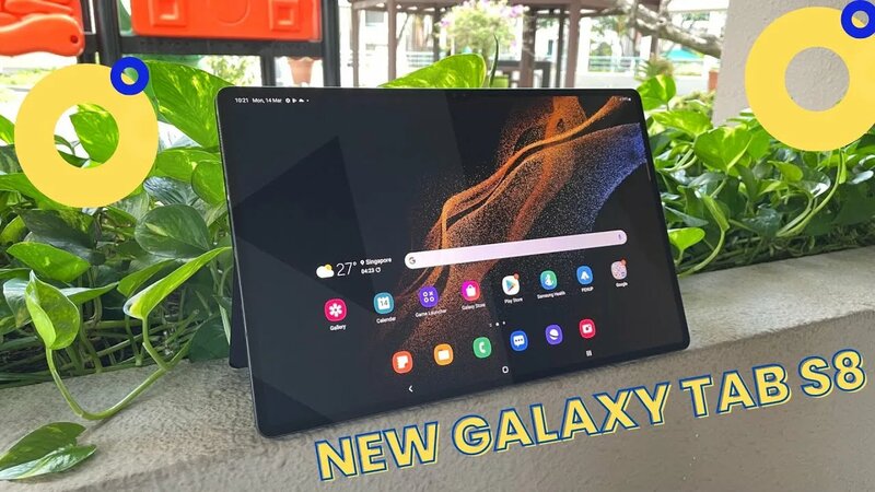 World's Biggest Tablet* Samsung Tab S8 Ultra - Yandex Video aramada ...