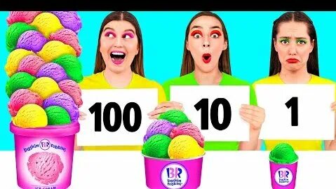 DaRaDa Russian | 100 слоев цветной еды Челлендж #3 от DaRaDa Challenge ...