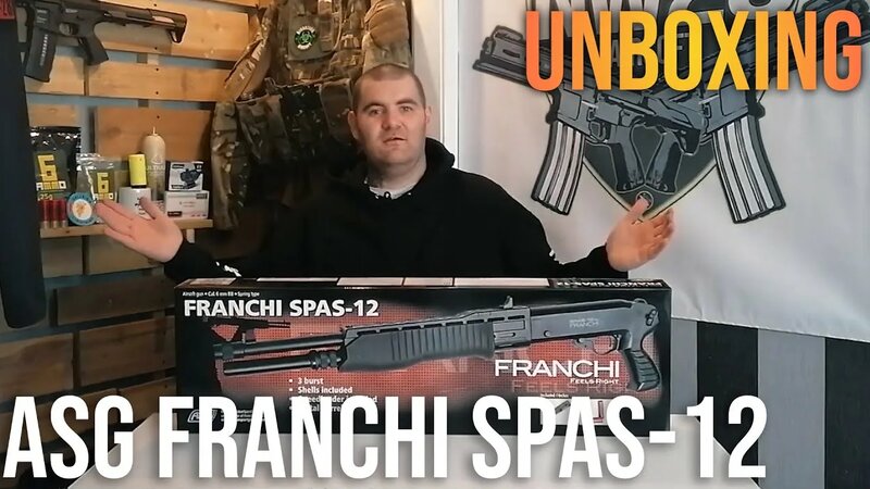 ASG Franchi SPAS 12 Shotgun Unboxing - Yandex Video aramada çevrimiçi izle