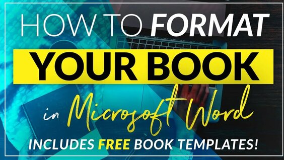 How To Format A Book For Print In MS Word A Step By Step Tutorial To 