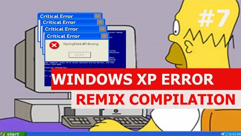 Windows XP Error - Remix Compilation #7 - Yandex Video aramada ...