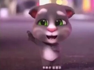 Talking Tom Dance Cute 1 Hour trend Tiktok Dancing Cute Baby Cat Dancer ...
