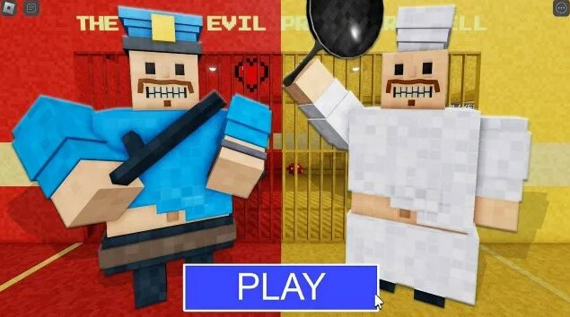 Майнкрафт Barry против Майнкрафт CHEF Barry в Barry'S Prison RUN! в ...