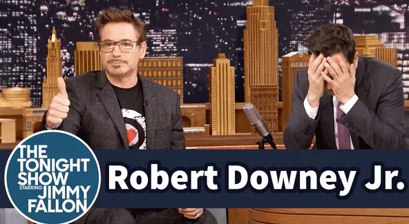 Robert Downey Jr. Coaches Jimmy Through Dramatic Acting Scenes