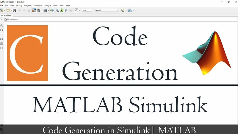 Generate C code from Simulink model | Simulink tutorial | MATLAB ...