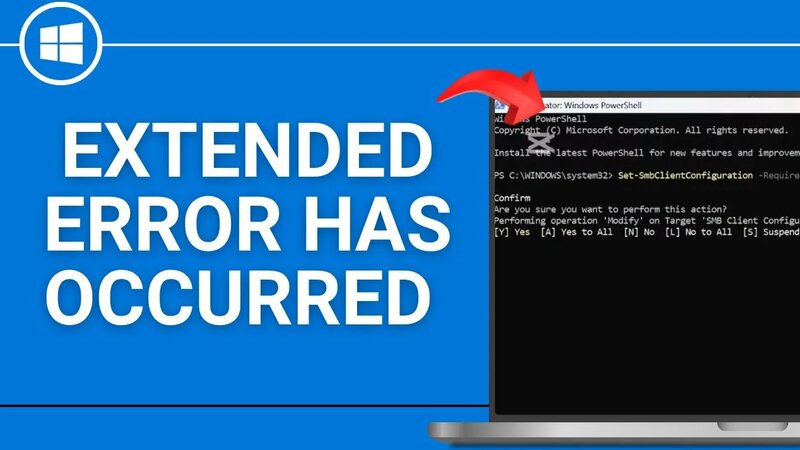 How to Fix an Extended Error has Occurred on Windows 10/11 - Yandex ...