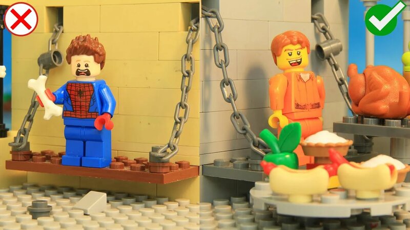 Spider-man Prisron Break vs Spider-man Police In Lego City Stop Motion ...