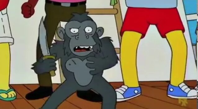 The Simpsons - Monkey Knife Fight - Смотреть онлайн в поиске Яндекса по ...