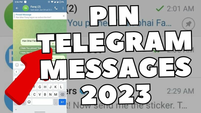 How to Pin a Message in Telegram [2023] Pin Telegram Message [Android ...