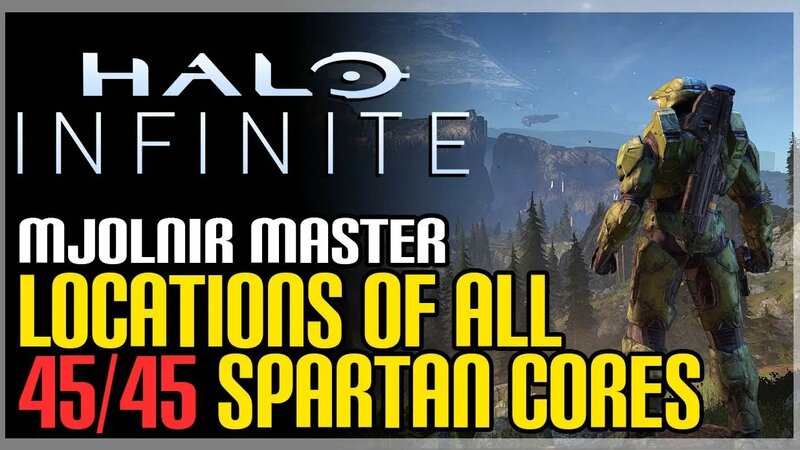 All Spartan Core Locations Halo Infinite (Mjolnir Master Achievement ...