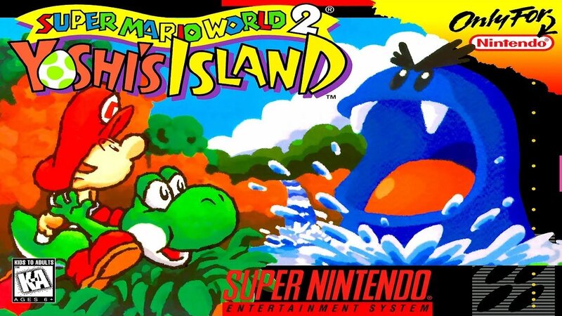 Super Mario World 2: Yoshi's Island - Longplay [SNES] - Смотреть онлайн ...