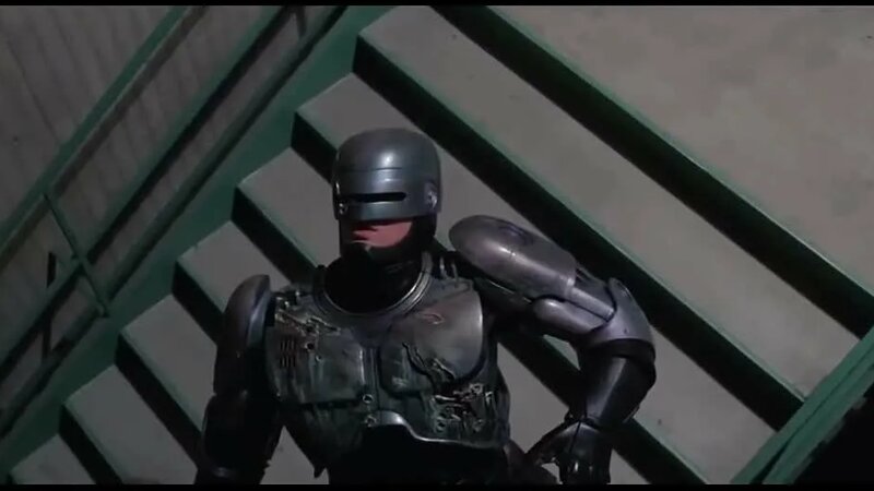 Уничтожение Робокопа ... отрывок из фильма (Робокоп RoboCop) 1987 ...
