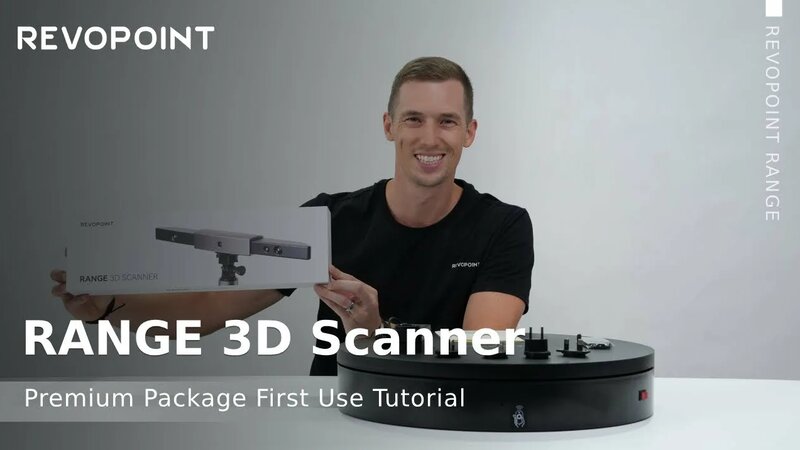 Revopoint Range 3D Scanner: Premium Package First Use Tutorial ...