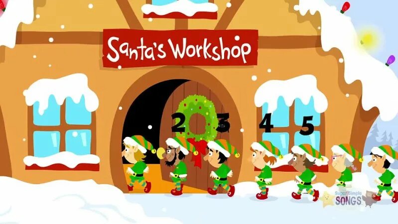 10 Little Elves | Christmas Song For Kids | Super Simple Songs — Видео ...