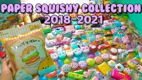 Counting all my paper squishy || paper squishy collection 2018-2021 ...