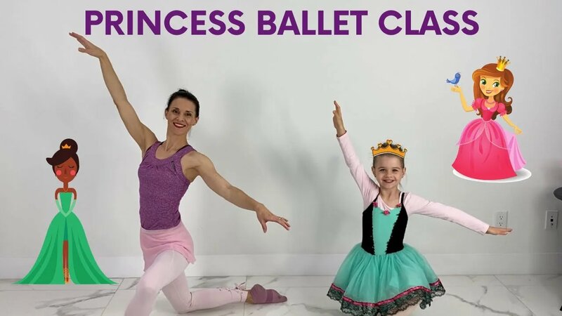 Ballet Class For Kids | Princess Ballerina Ballet For Kids (Age 3-7 ...