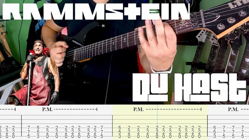 Rammstein - Du Hast |Guitar Cover| |Tab - Смотреть онлайн в поиске ...