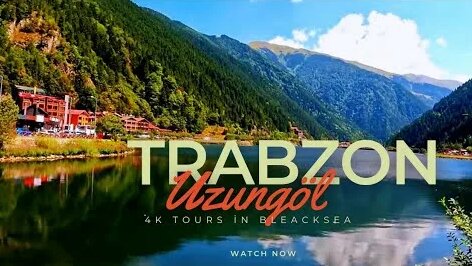 Uzungöl Trabzon | Most Beautiful Lake In Turkey | 4K Walking Tour On ...
