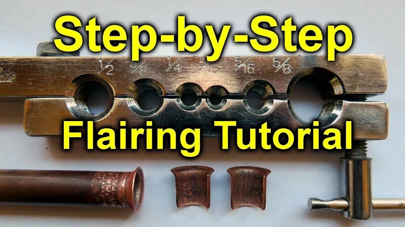 Flaring tutorial: Step-by-step guide on How to Flare Copper Pipes ...