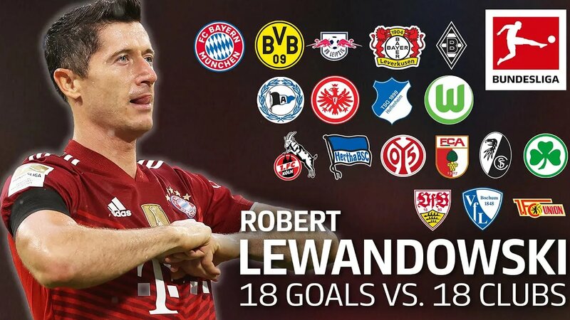 Robert Lewandowski | Best 18 Goals vs. 18 Clubs