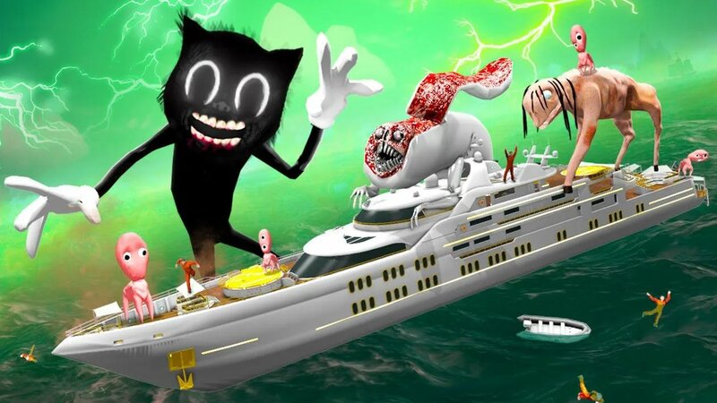 Монстры Тревора Хендерсона Захватили Корабль! Выжить Посреди Океана ...