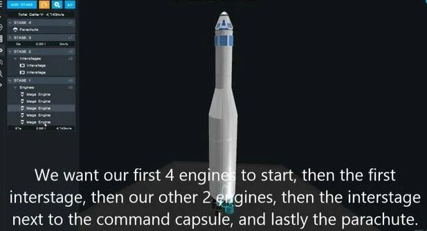 SimpleRockets 2 || How To Build Rockets: Pt. 3, Multi-Stage Rockets ...