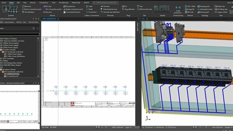 Eplan P8 + ProPanel - How to wire using NETs (Eplan Platform 2022 ...
