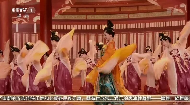 Классический китайский танец «Мечты о Чанъане» /《梦回长安》 в исполнении Тан ...