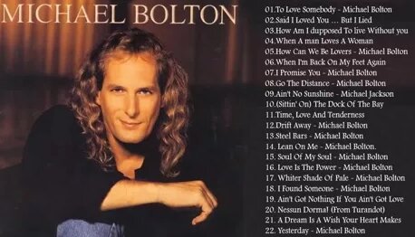 Michael Bolton Greatest Hits - Best Songs Of Michael Bolton Nonstop ...