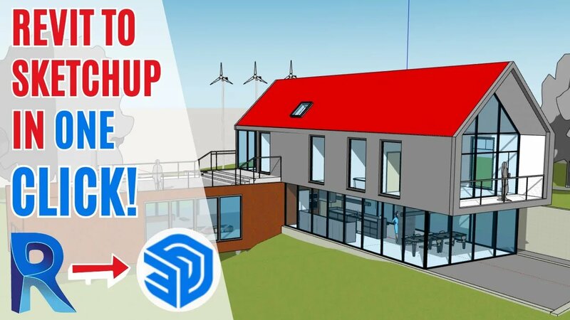 Revit to SketchUp Export with Materials (easy) - Yandex Video aramada ...