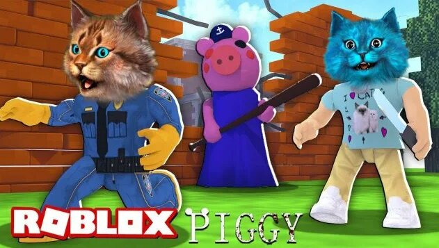Свинина Пигги Глава 10 (Roblox Piggy chapter 10) Весёлый Кот и Котёнок ...