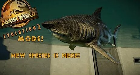 JWE2 Mods | (BETA) Megalodon NEW Species IS HERE & How to Install it ...