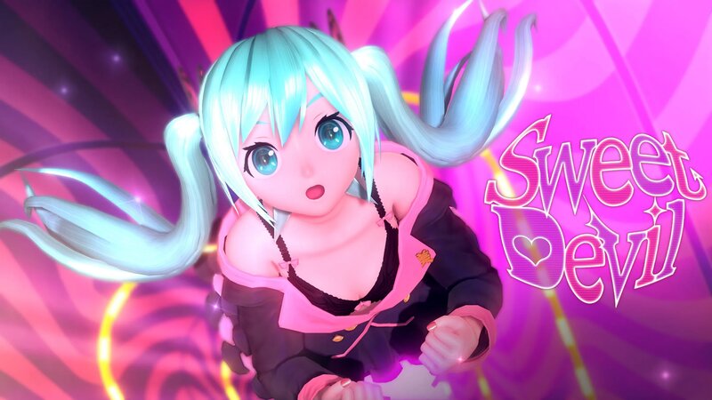 Sweet Devil feat. Hatsune Miku (ремикс Radart Inc) | Project DIVA ...