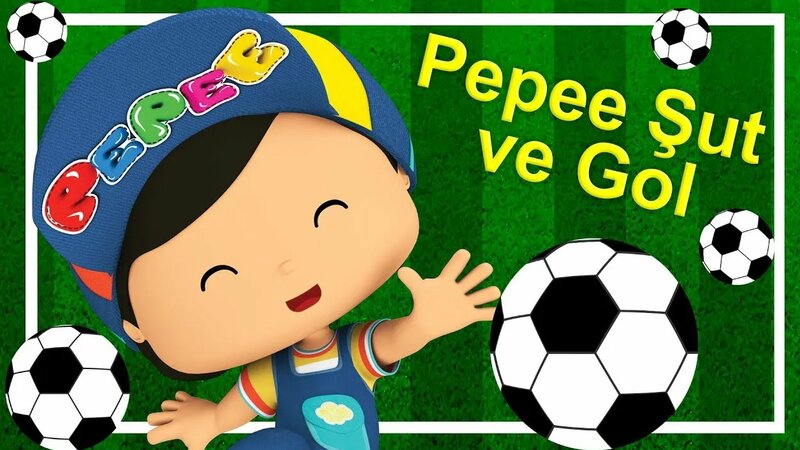 Pepee - Futbolcu Pepee - Şut ve Futbol Oynuyor YENi - Çocuk Şarkıları ...