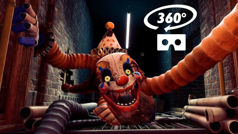 FNAF Secret Of The Mimic 360° VR Can YOU Escape Jackie with Jumpscare ...